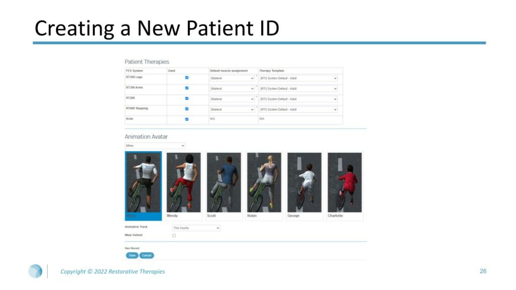 Bike setup - FES Cycling Toolkit