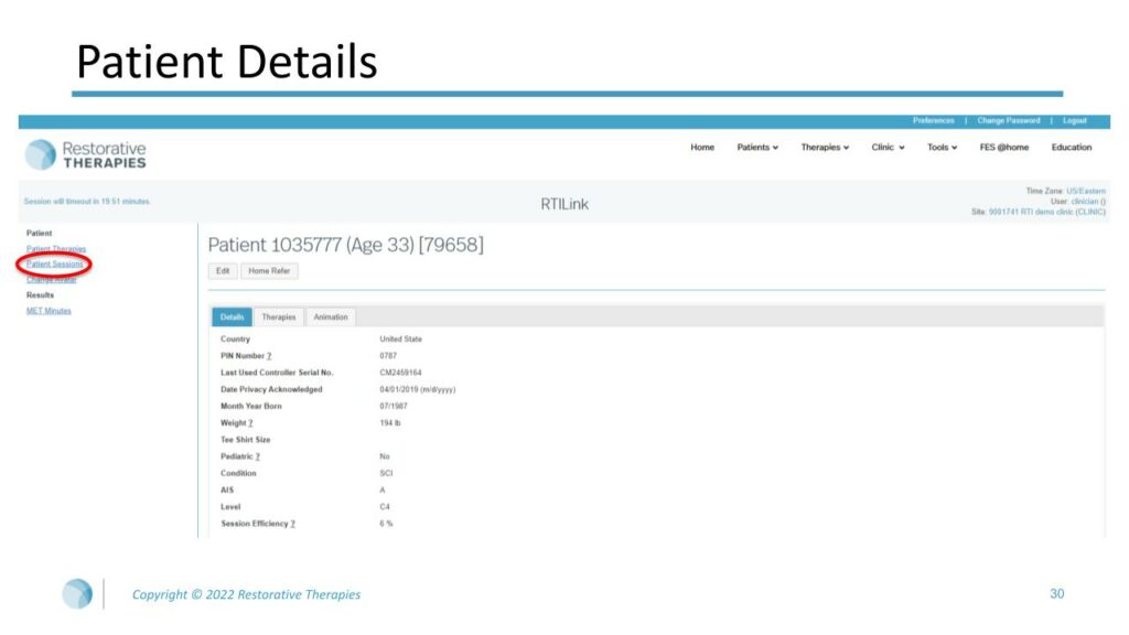 Bike setup - FES Cycling Toolkit