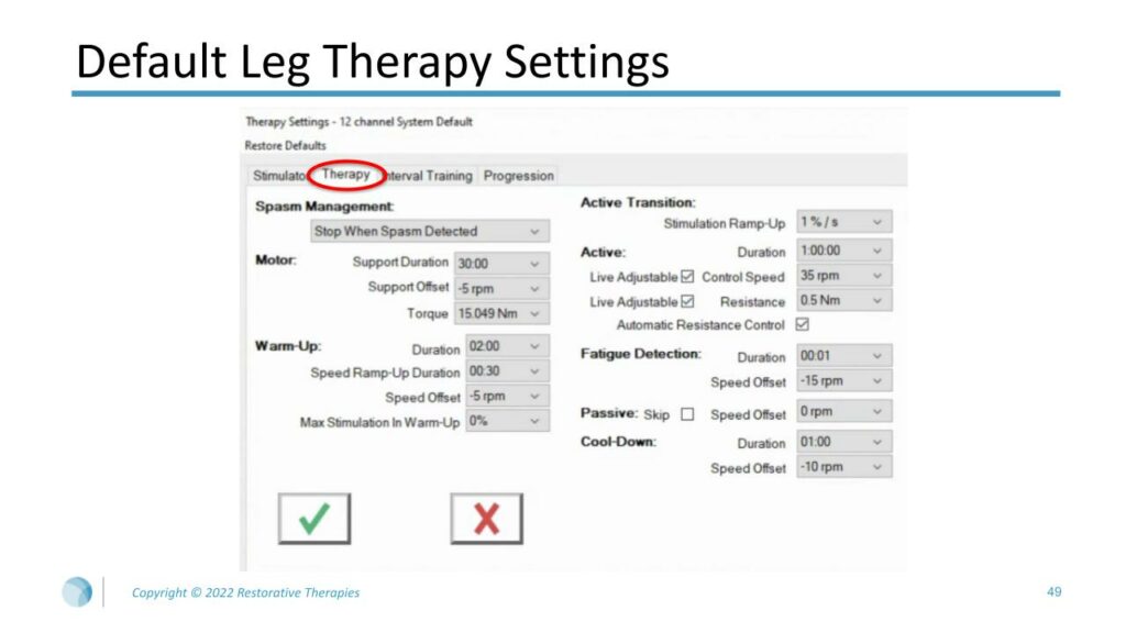 Bike setup - FES Cycling Toolkit